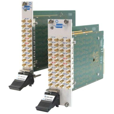 Dual 4 to 1 50Ohm 600MHz PXI RF Multiplexer